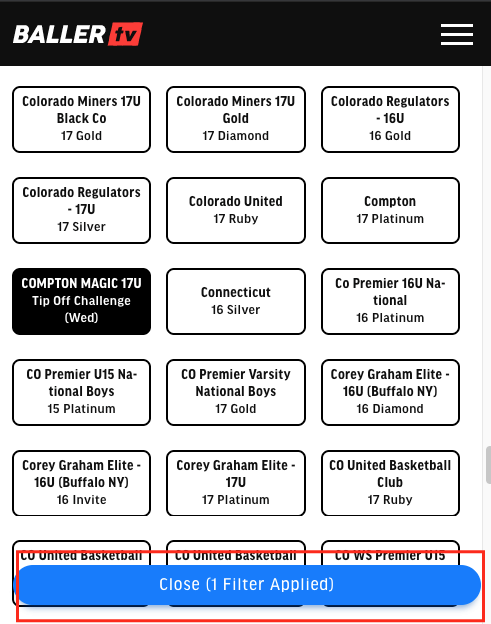 Finding a Video Replay on BallerTV – BallerTV